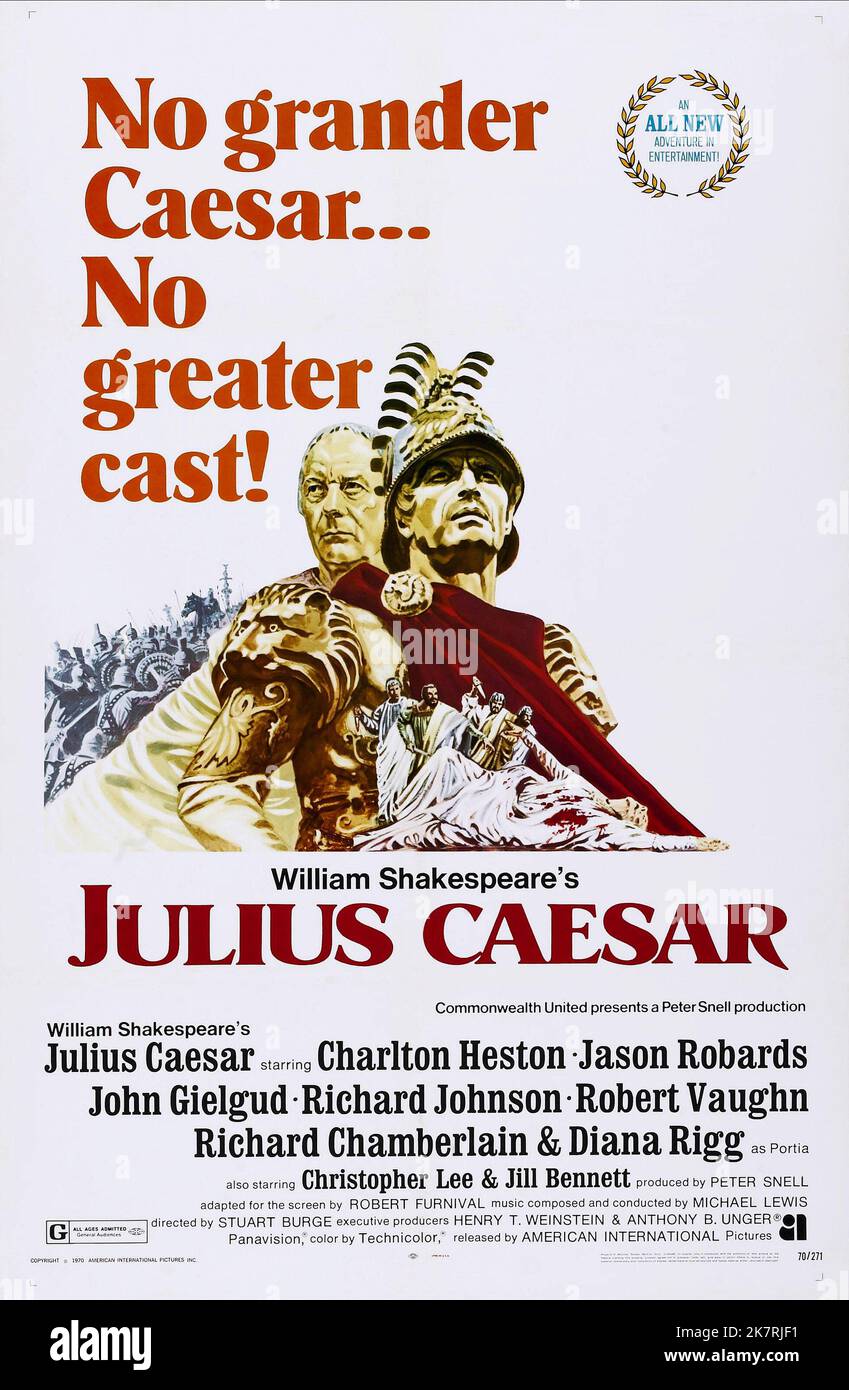 Film Poster Film Julius Caesar (1970) Director: Stuart Burges 03 ...