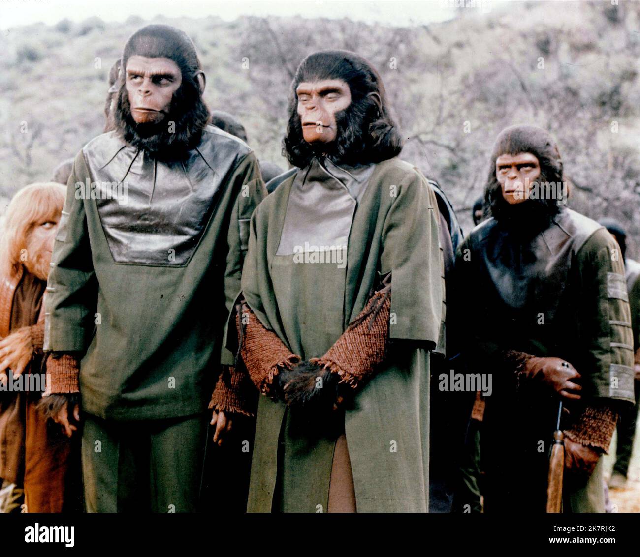 Roddy Mcdowall & Natalie Trundy Film: Battle For The Planet Of The Apes ...