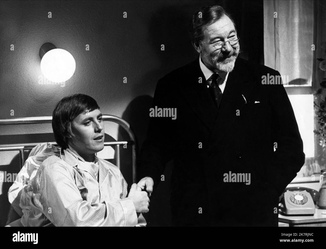 Simon Dee & James Robertson Justice Film: Doctor In Trouble (1976) Characters: Basil Beauchamp ...
