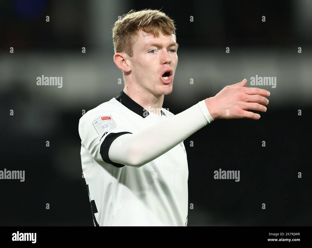 Derby, England, 18th October 2022. Jack Rooney of Derby County during ...