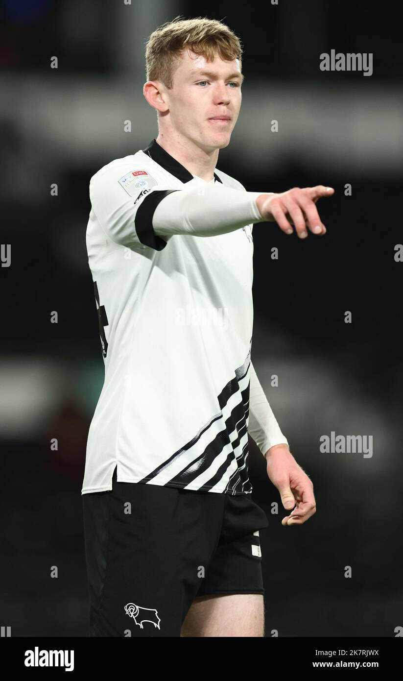 Derby, England, 18th October 2022. Jack Rooney of Derby County during ...