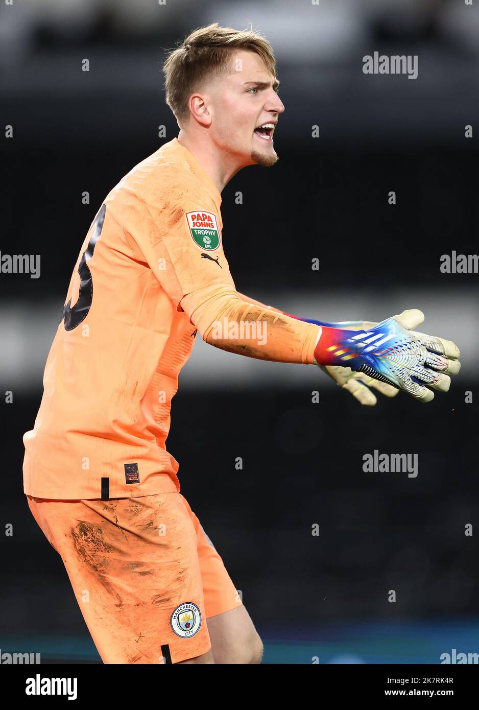 Derby, England, 18th October 2022. Mikki Van Sas of Manchester City ...