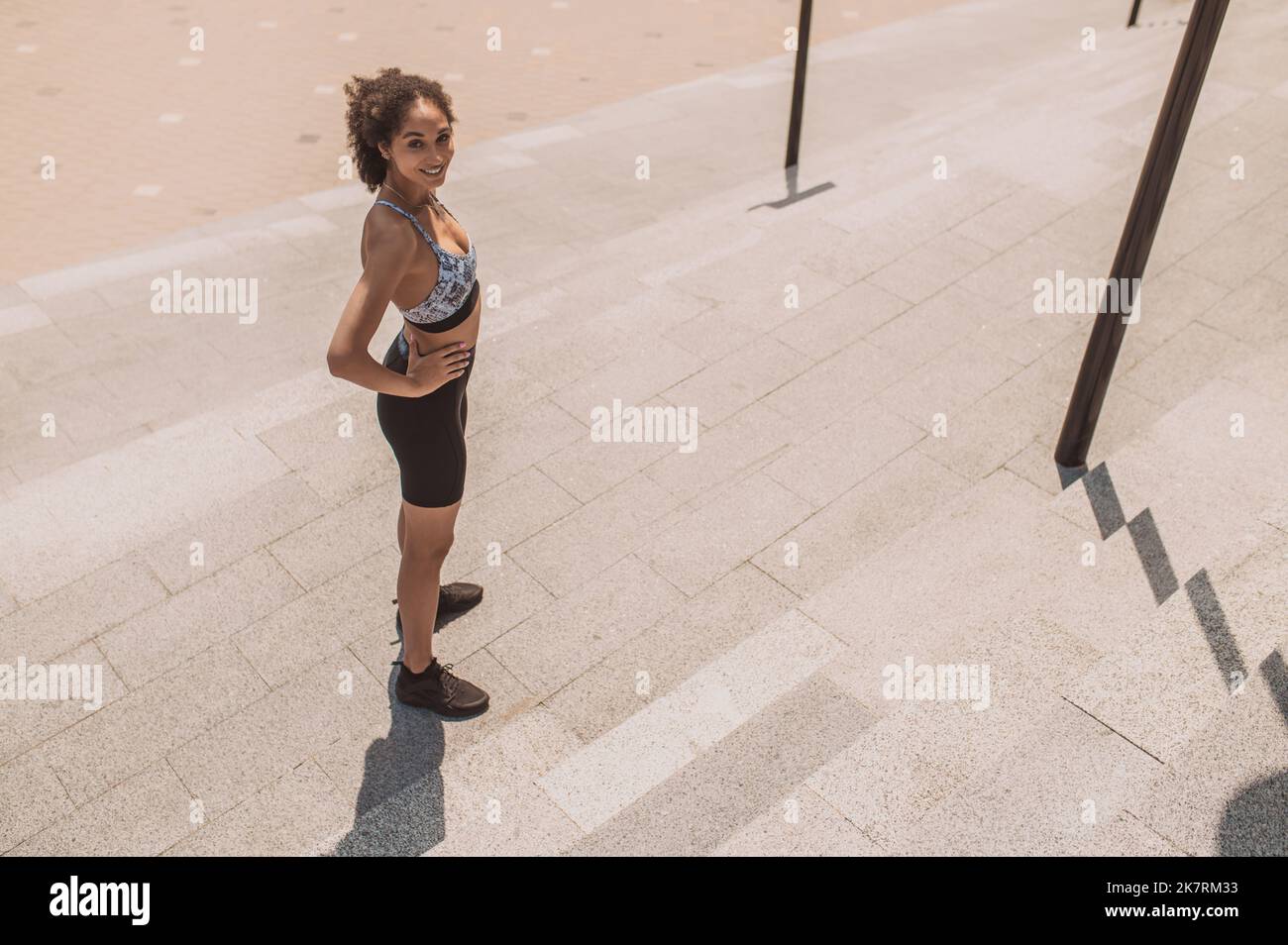 Girl in good shape hi-res stock photography and images - Alamy