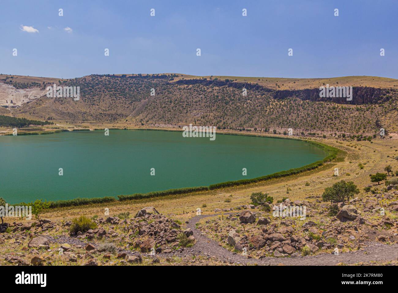 Brackish lake Nar in Cappadocia, Turkey Stock Photo - Alamy