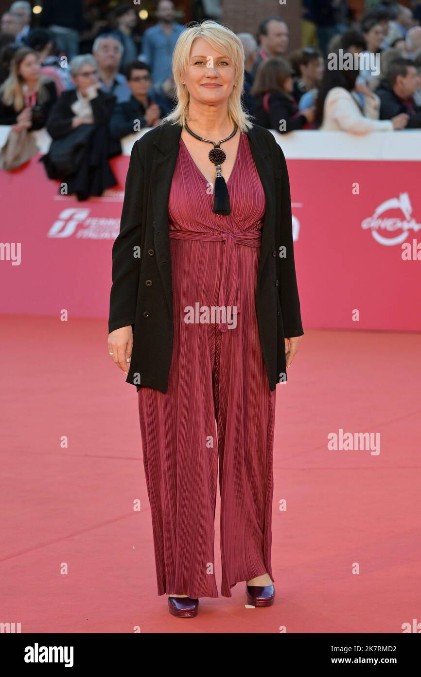 Cinzia Bomoll attends at the red carpet of the movie "La California" at ...