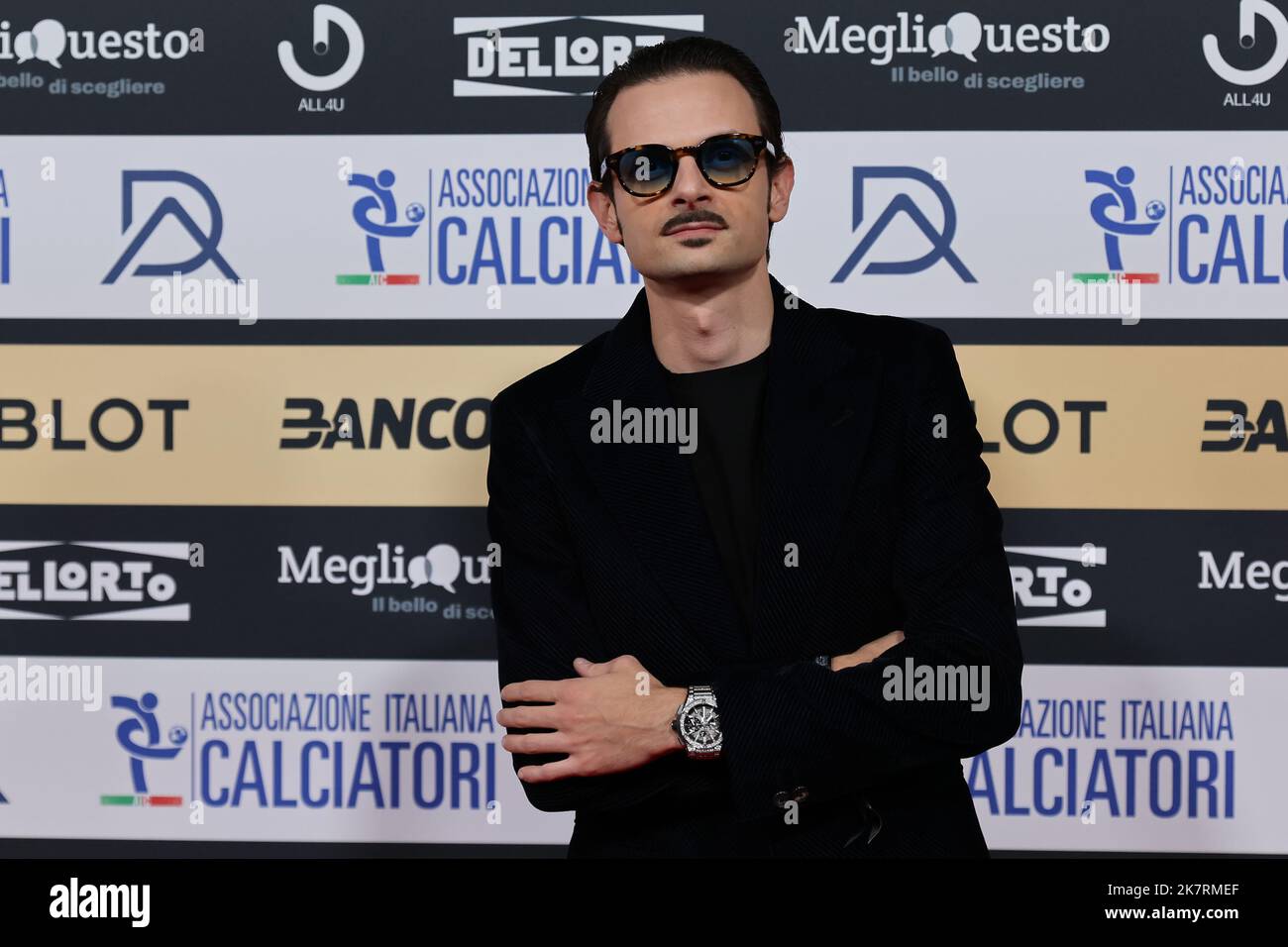 Fabio Rovazzi italian singer and YouTuber during the Gran Gala del ...