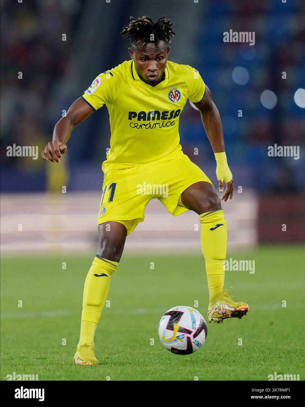 Samuel Chukwueze of Villarreal during the La Liga match between ...