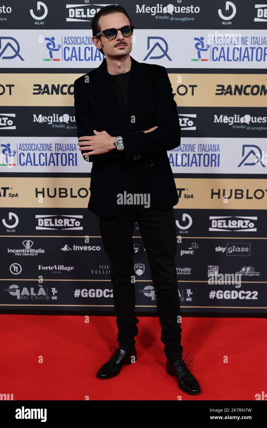 Fabio Rovazzi italian singer and YouTuber during the Gran Gala del ...