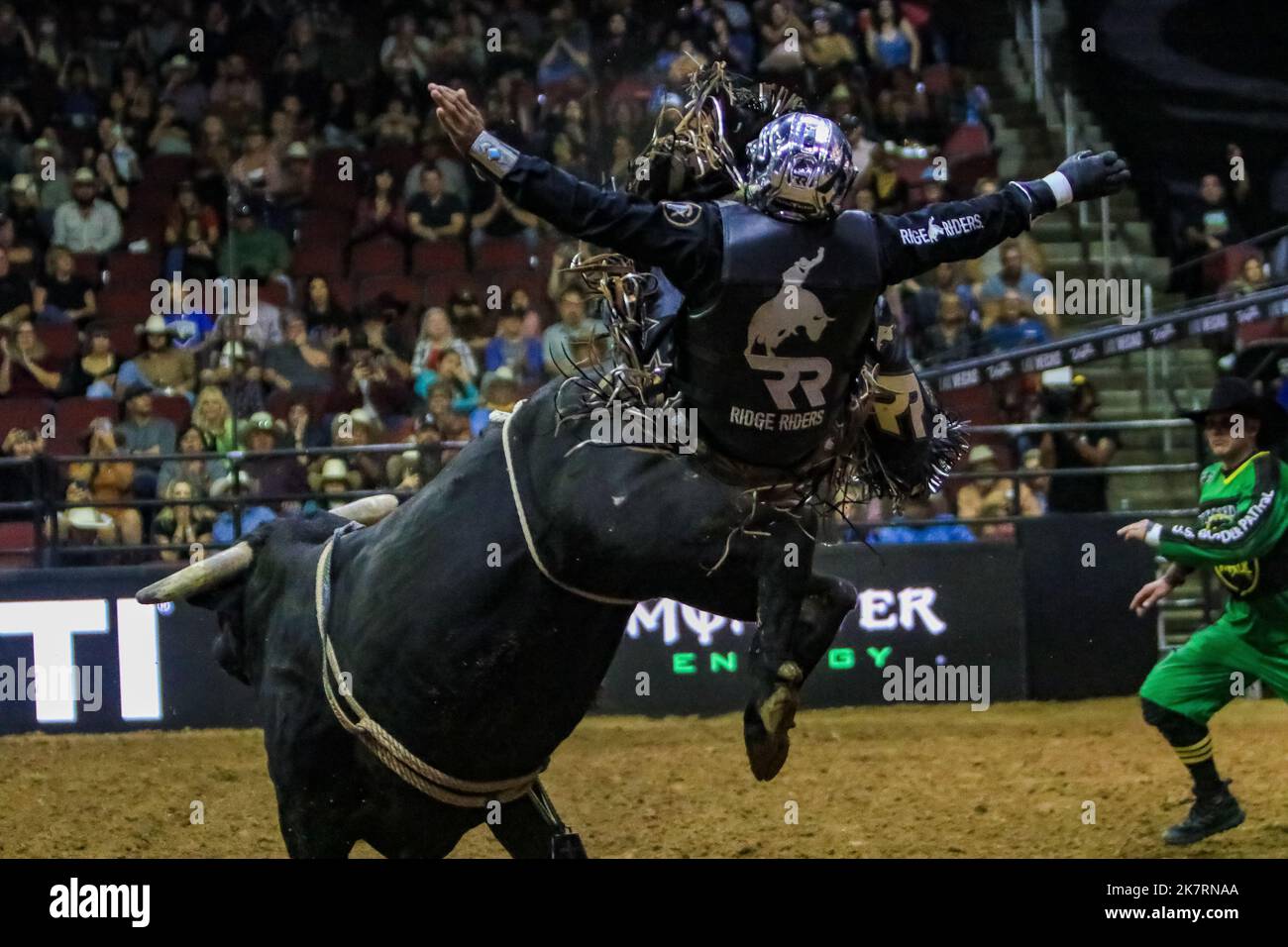 Bull riders from across the country came to Gila River Arena over the ...