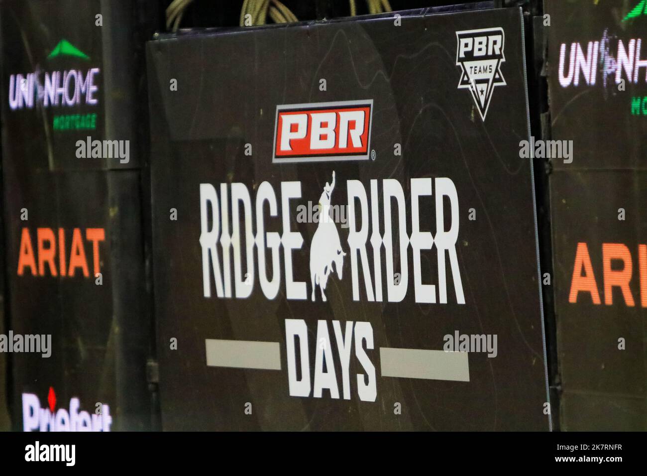 Bull riders from across the country came to Gila River Arena over the ...