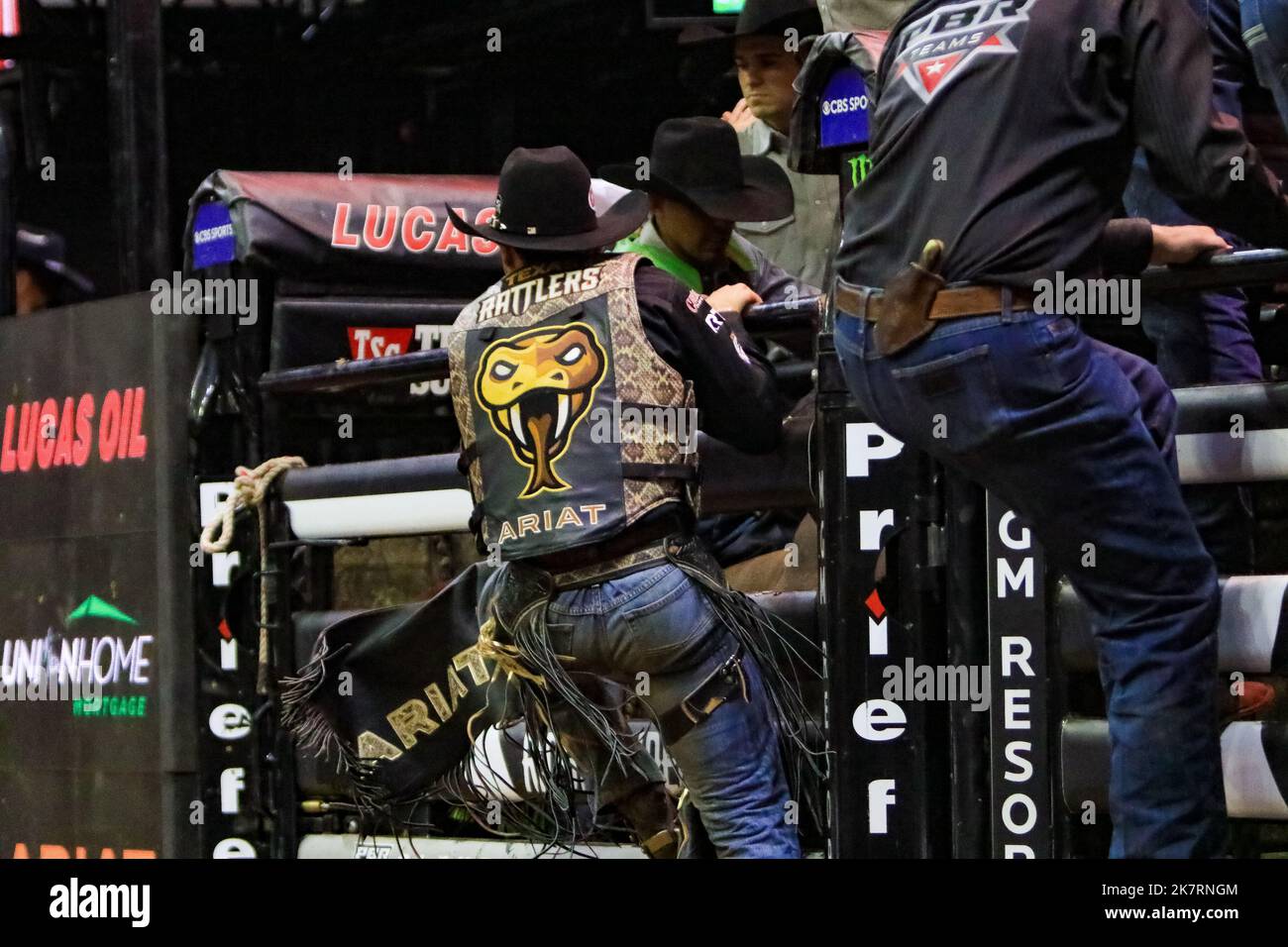 Bull riders from across the country came to Gila River Arena over the ...