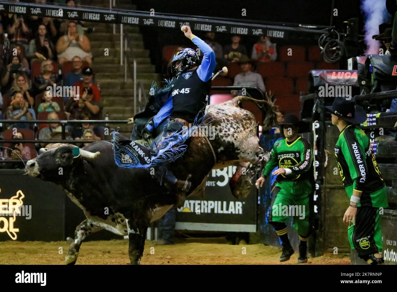 Bull riders from across the country came to Gila River Arena over the ...