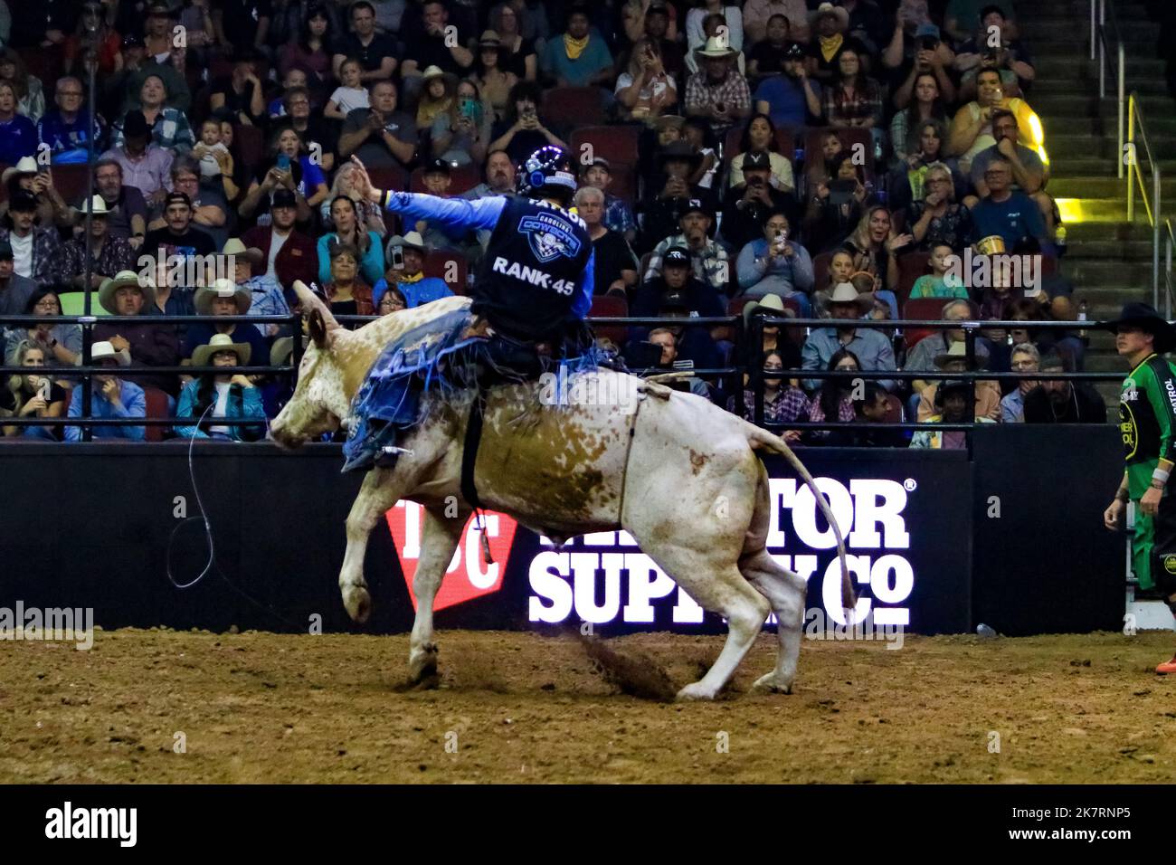 Bull riders from across the country came to Gila River Arena over the ...