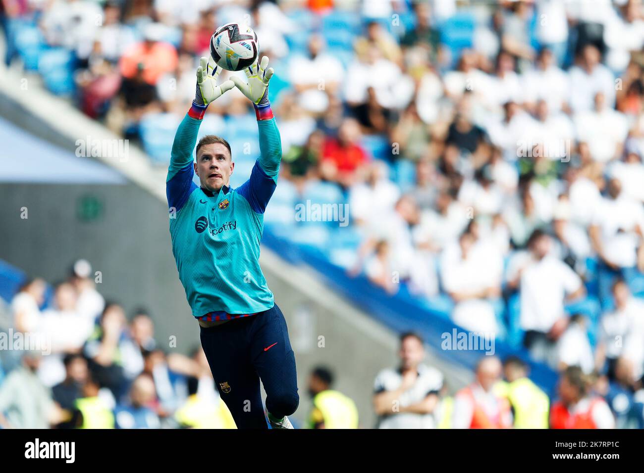 Madrid, Spain. Credit: D. 16th Oct, 2022. Marc-Andre ter Stegen ...