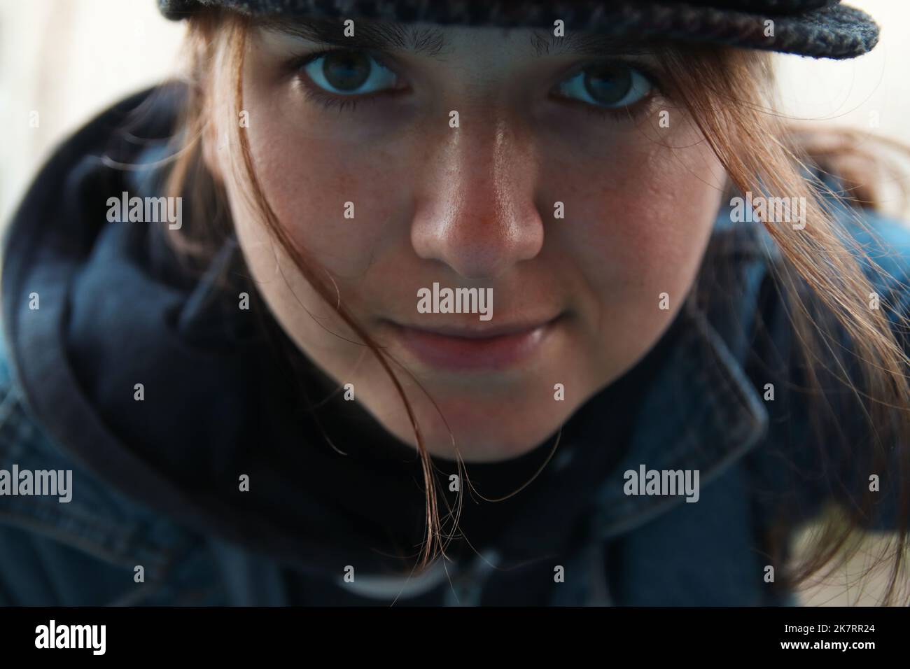 Face skin lips nose hi-res stock photography and images - Alamy