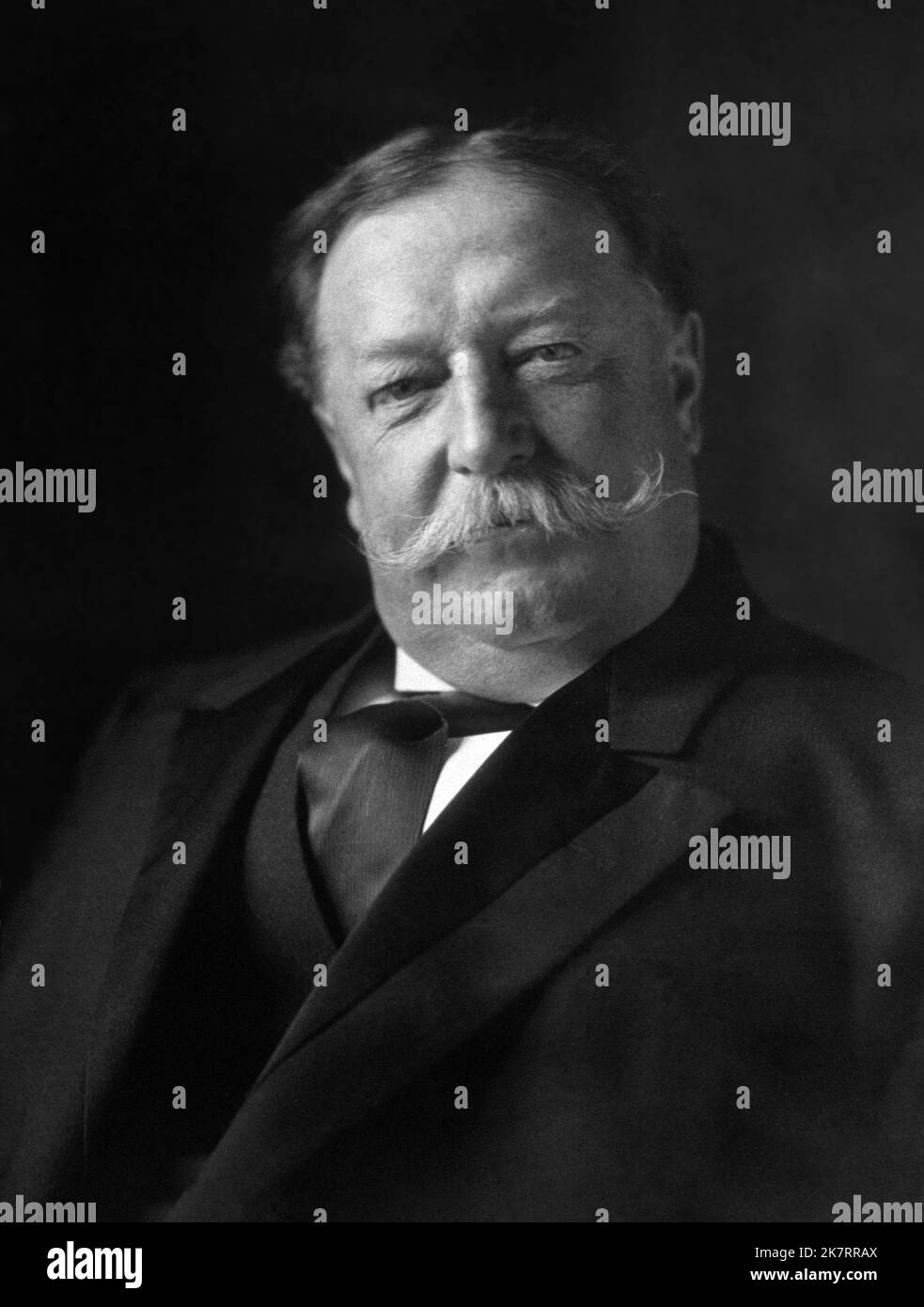 A portrait of William Howard Taft, the 27th President of the USA Stock ...