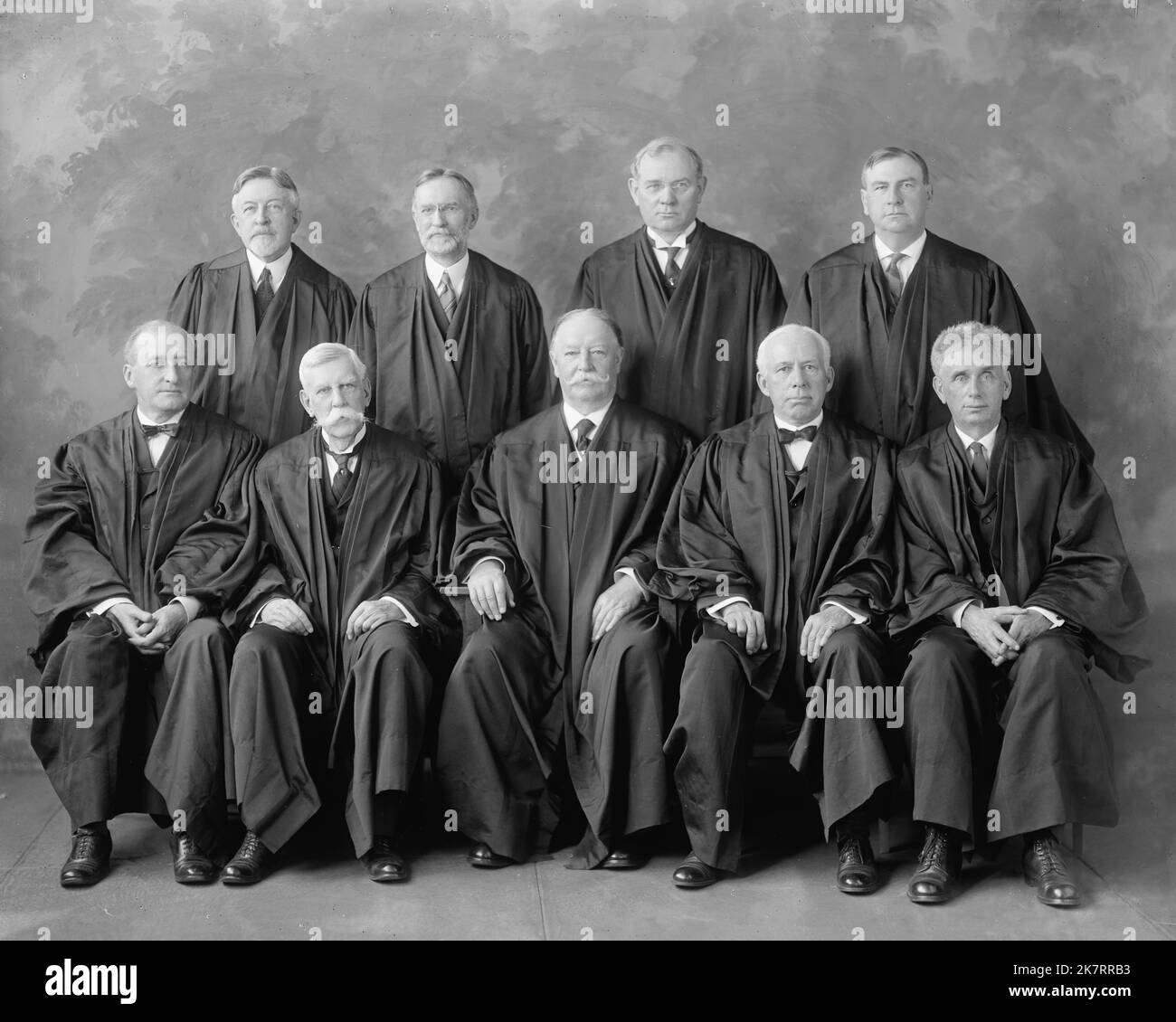The U.S. Supreme Court in 1925, with ex president William Taft seated ...