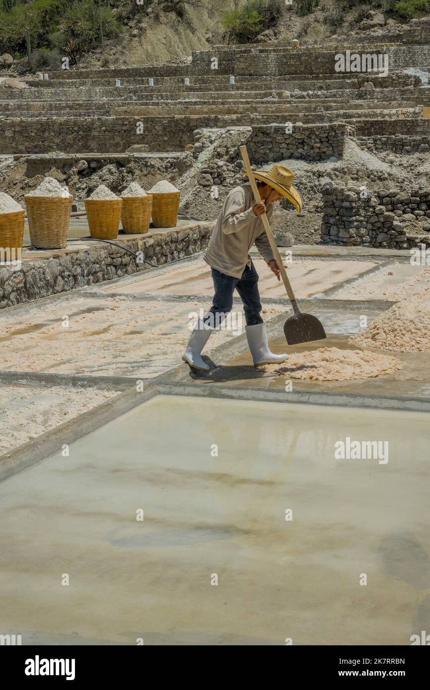 Saline pits hi-res stock photography and images - Alamy