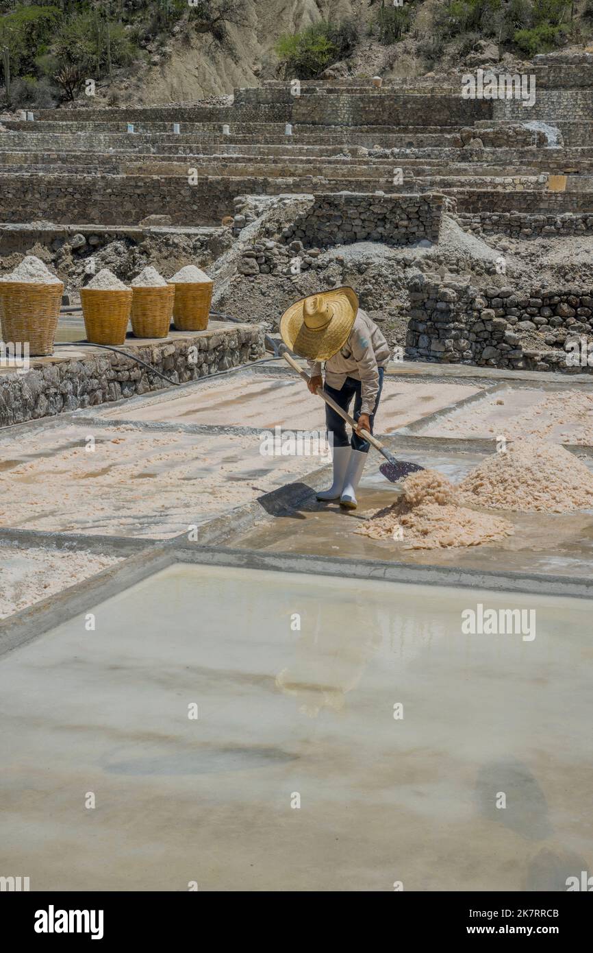 Saline pits hi-res stock photography and images - Alamy