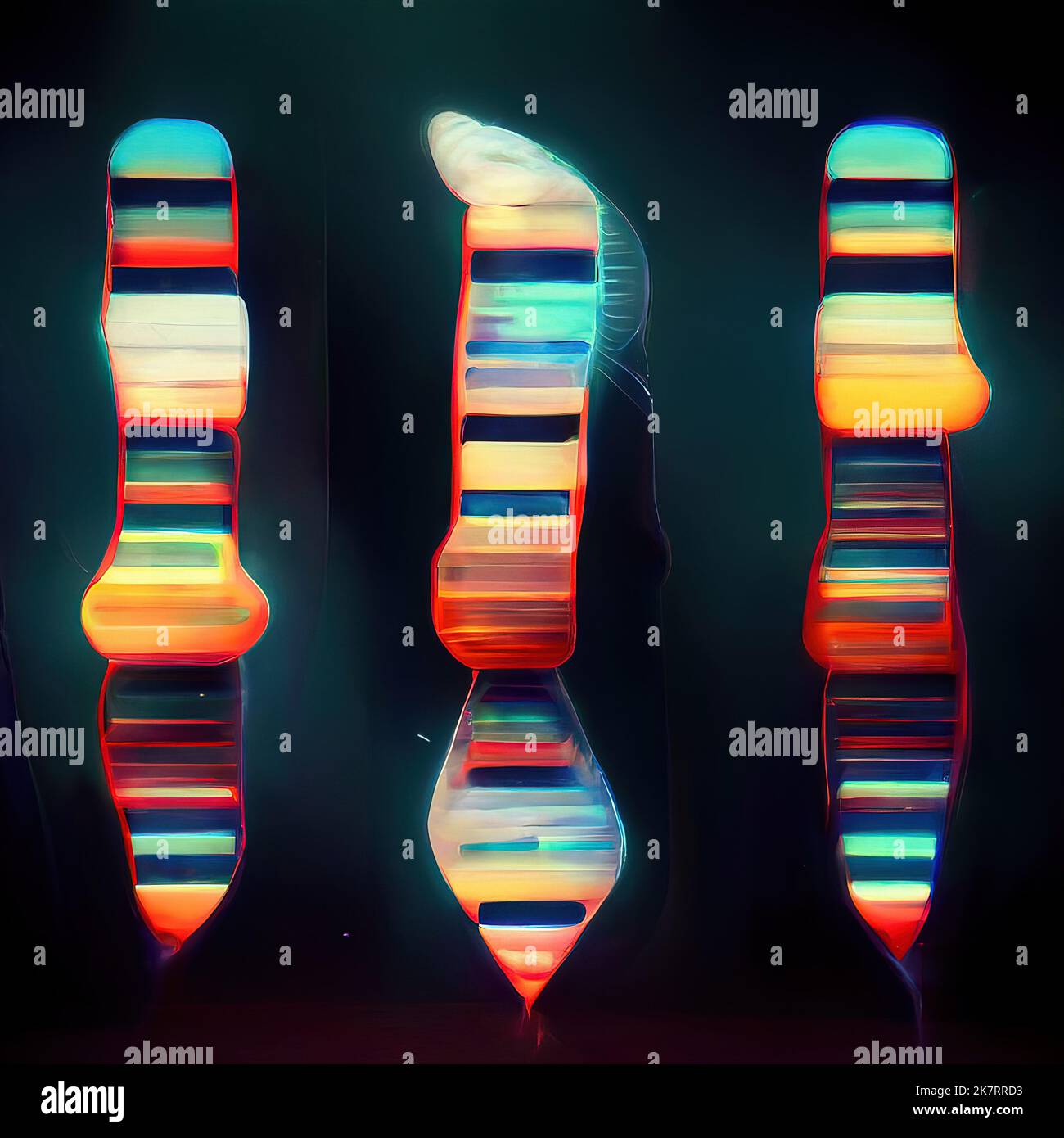 DNA sequencing, illustration Stock Photo - Alamy