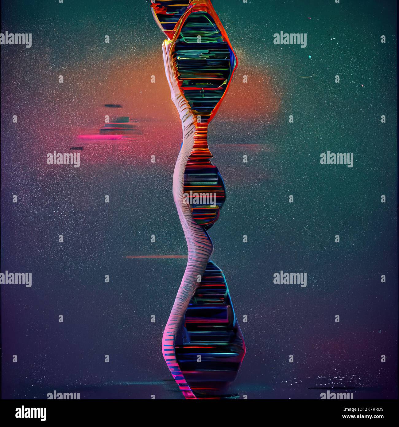 DNA sequencing, illustration Stock Photo - Alamy