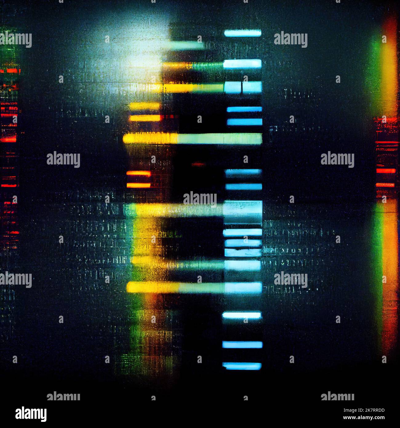 DNA sequencing, illustration Stock Photo - Alamy