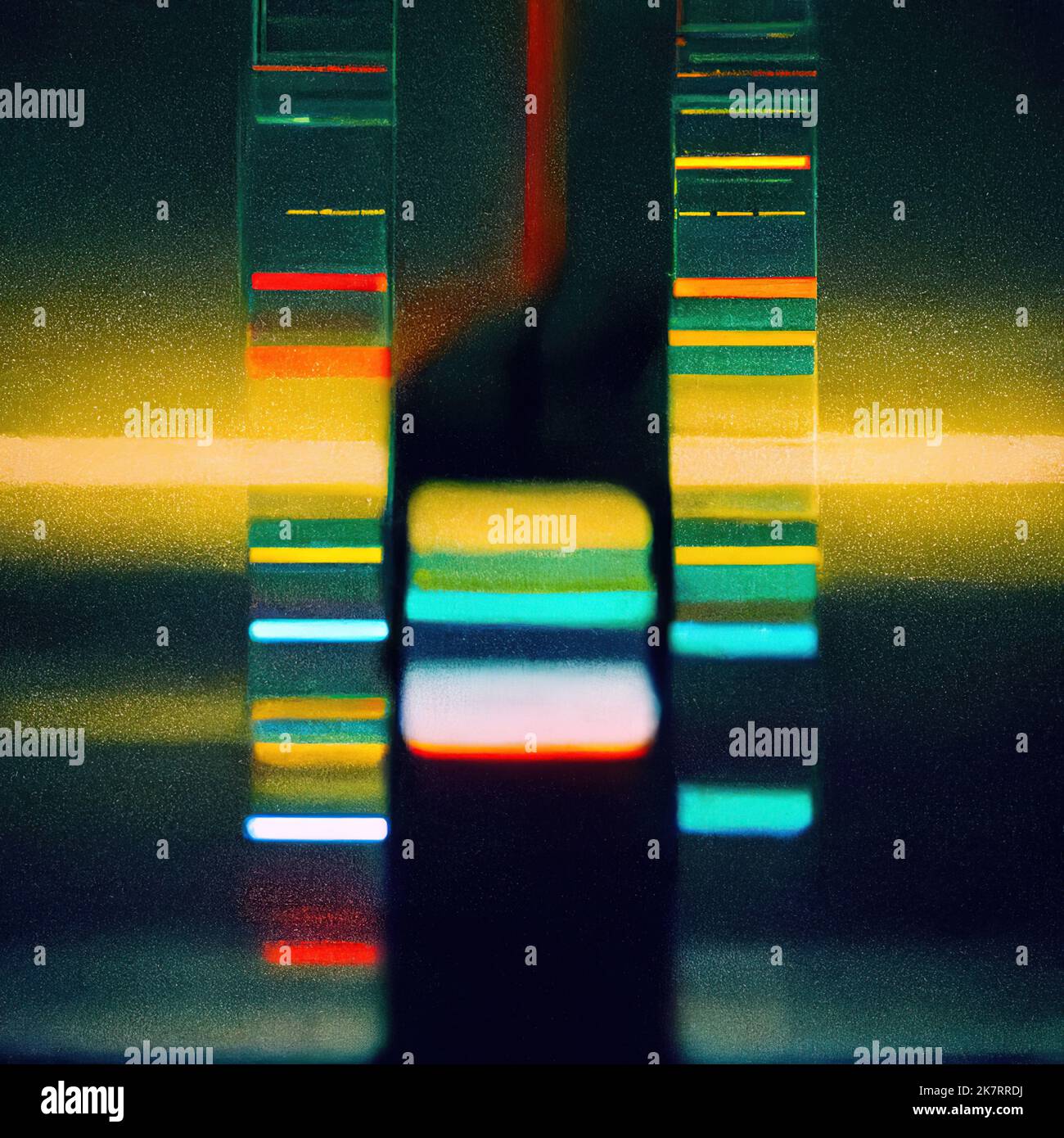 DNA sequencing, illustration Stock Photo - Alamy