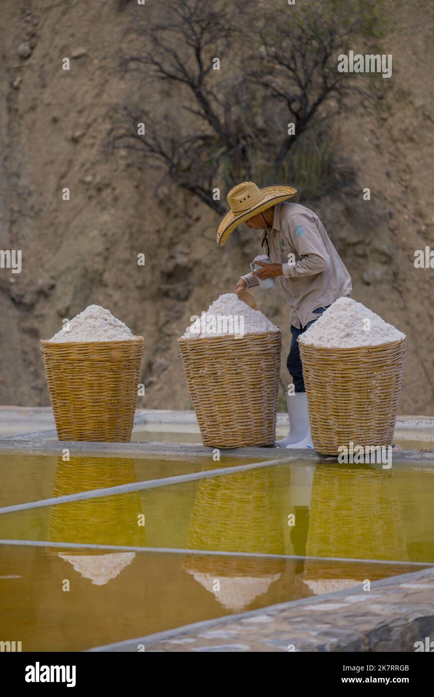 Saline pits hi-res stock photography and images - Alamy