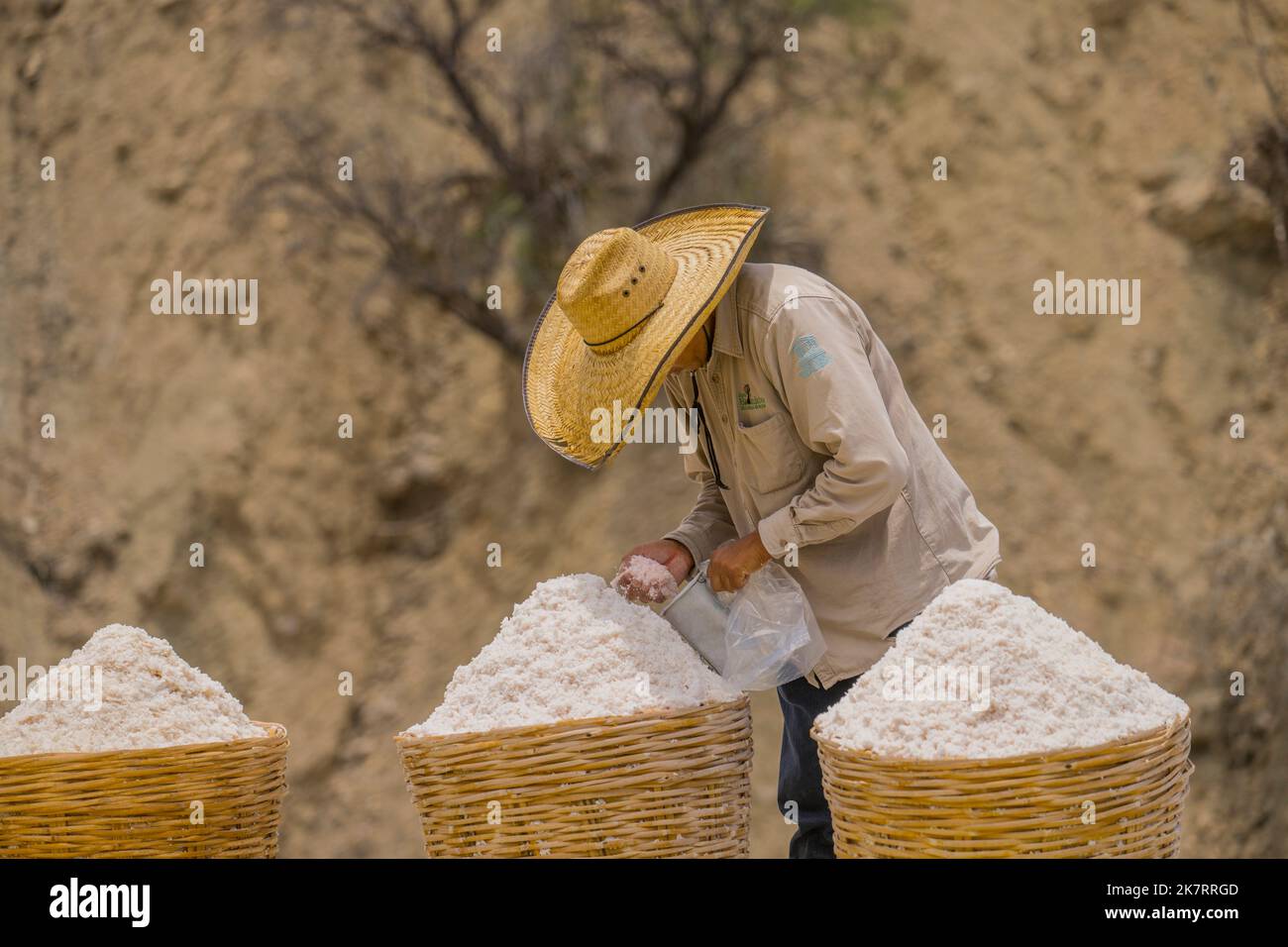 Saline pits hi-res stock photography and images - Alamy
