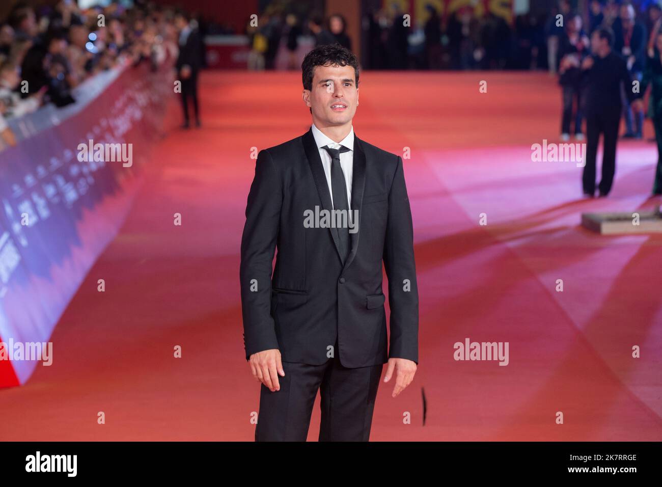 October 18, 2022, Rome, Italy: Brenno Placido attends the red carpet of ...