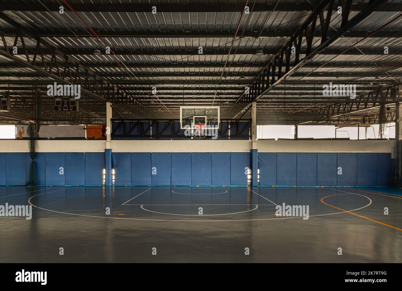 Basketball Court With City View at Becky Craig blog