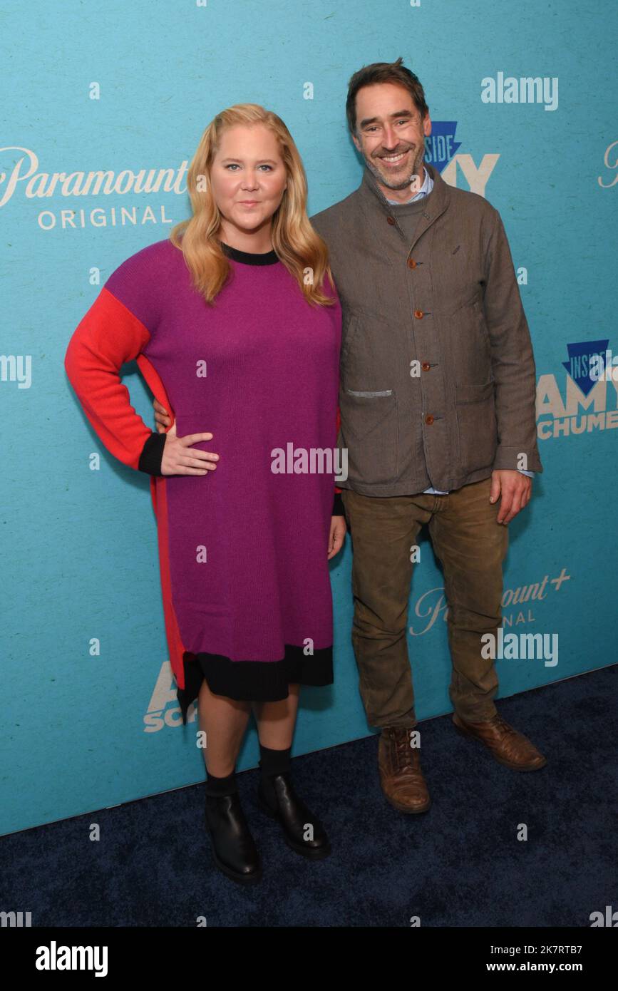 Amy Schumer and Chris Fischer attend the Inside Amy Schumer Season 5 ...