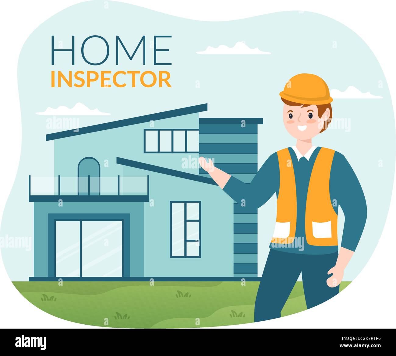 Home Inspector Checks the Condition of the House and Writes a Report ...