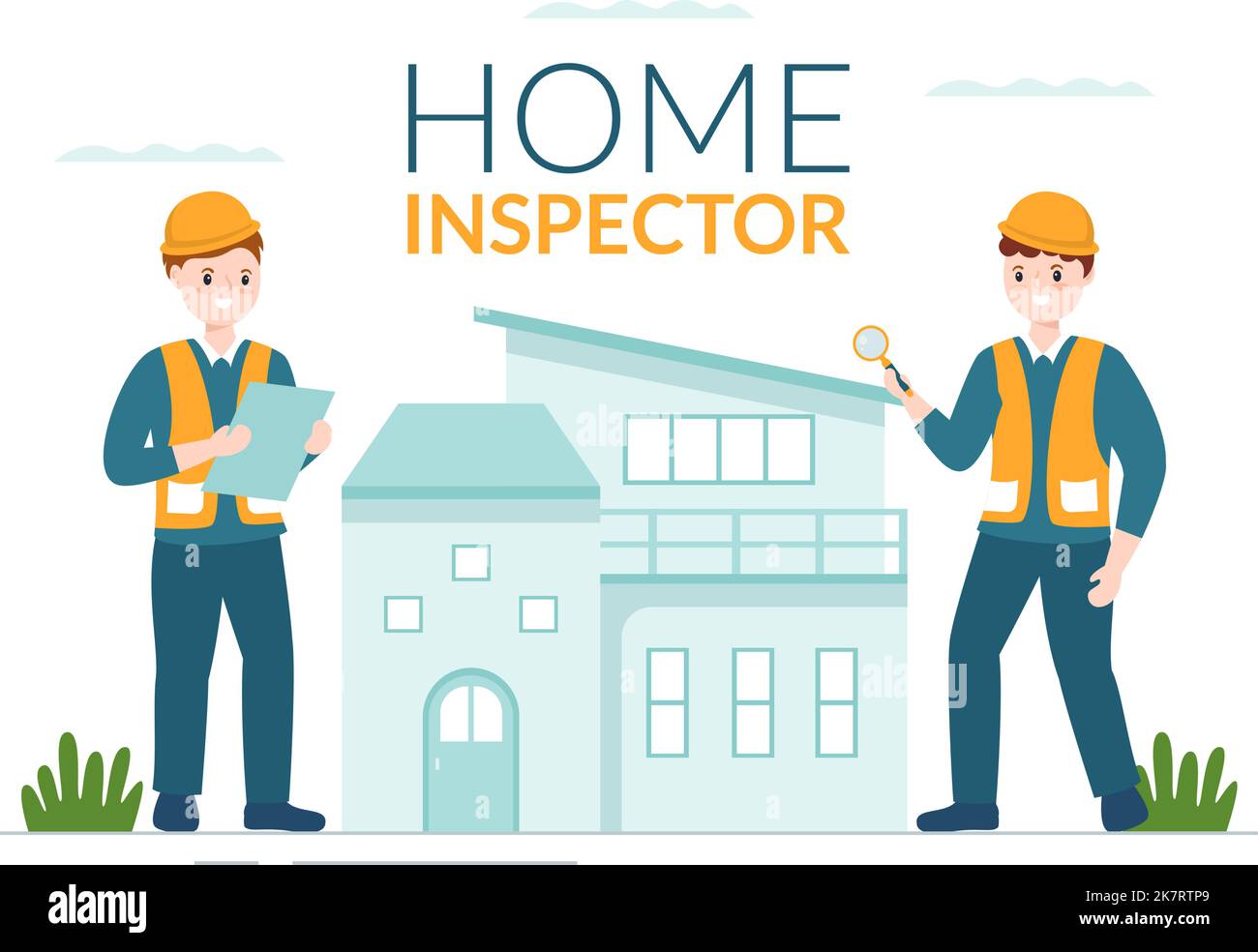 Building inspector Stock Vector Images - Alamy