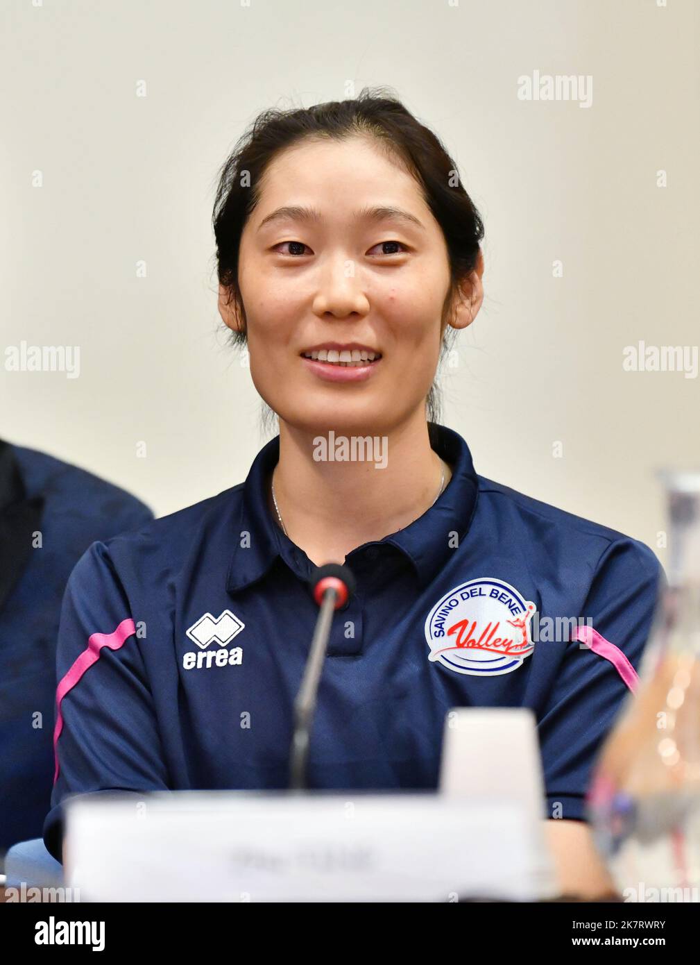 Florence, Italy. 18th Oct, 2022. Chinese female volleyball player Zhu ...