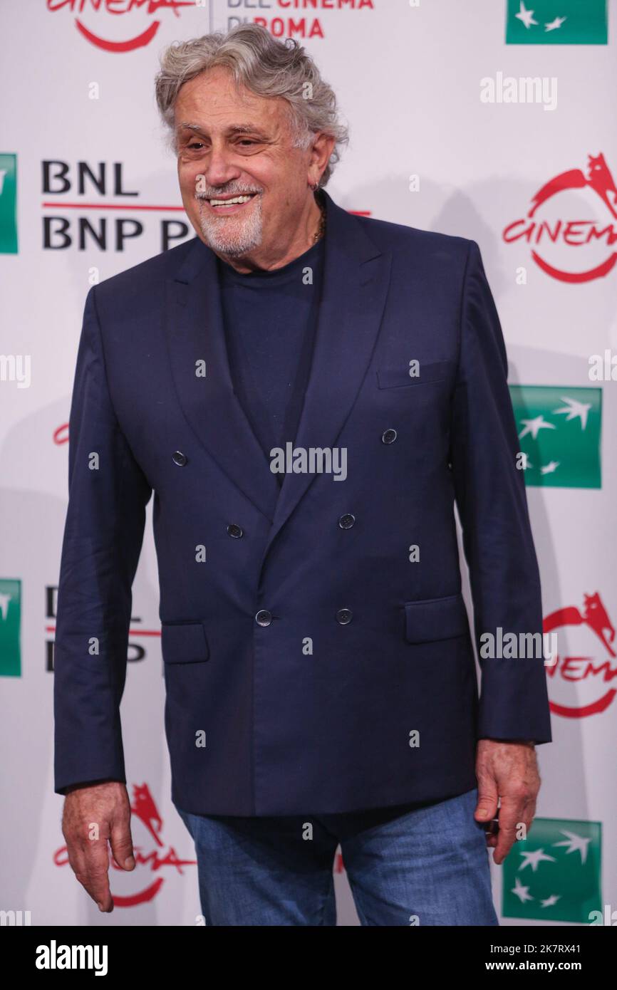 Andrea Roncato attends the red carpet of the movie "La California" at ...