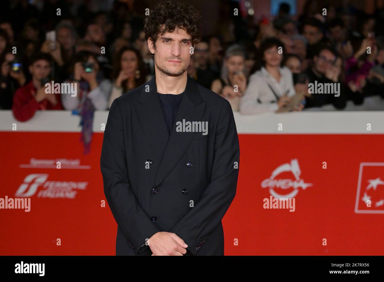 Louis Garrel attends the red carpet of the movie "L'ombra di Caravaggio ...