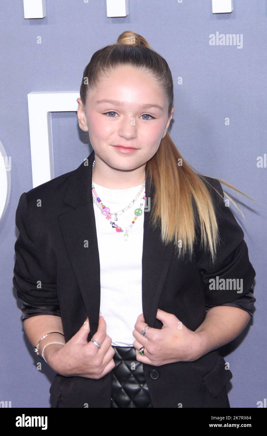 New York, NY, USA. 18th Oct, 2022. Alix West Lefler at the NY Special ...