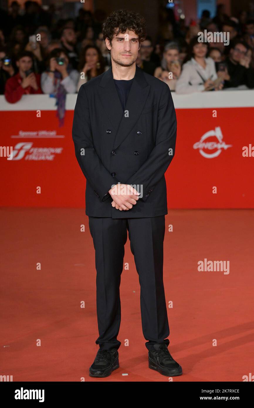 Louis Garrel attends the red carpet of the movie "L'ombra di Caravaggio ...