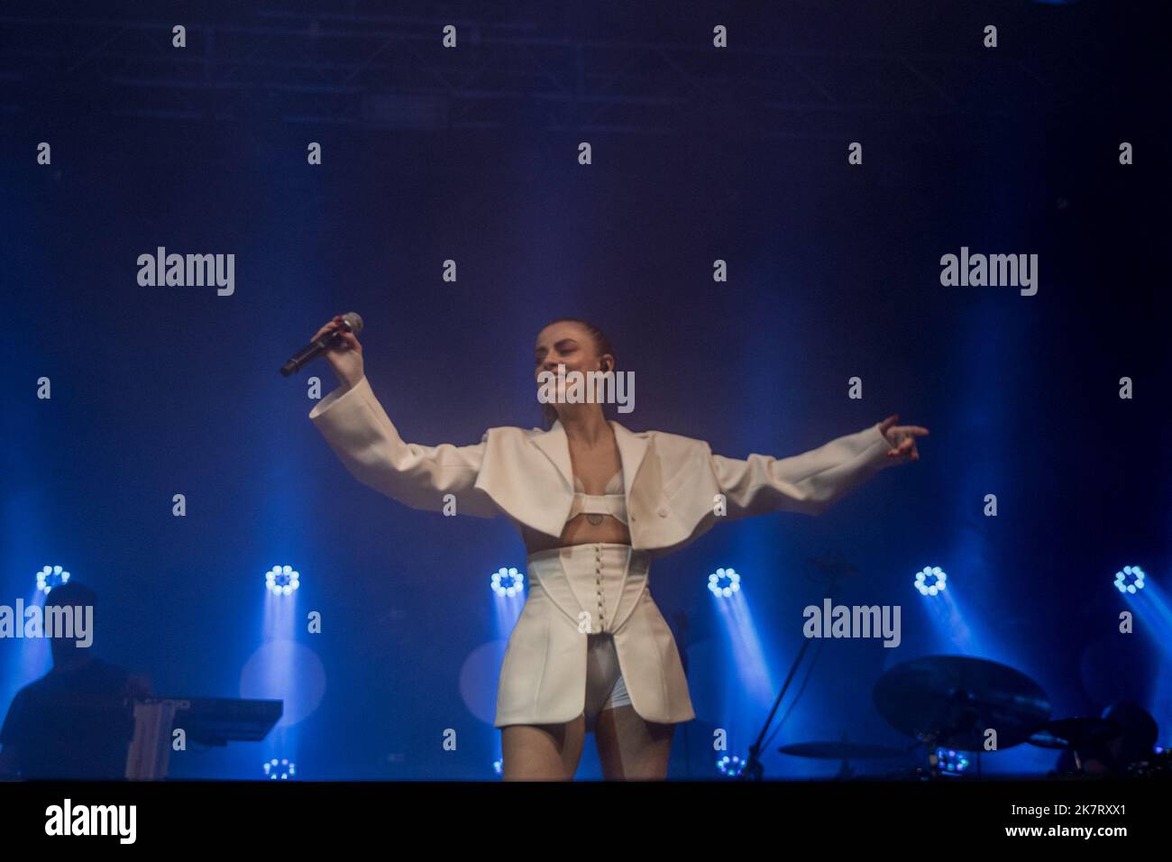 October 18, 2022, Bologna, Emilia Romagna, Italy: The singer Annalisa ...