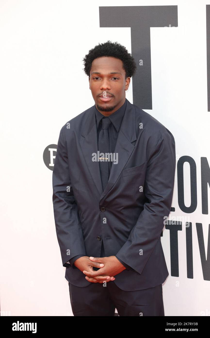 Tosin Cole attends 'Till' premiere, 66th BFI London Film Festival, UK ...