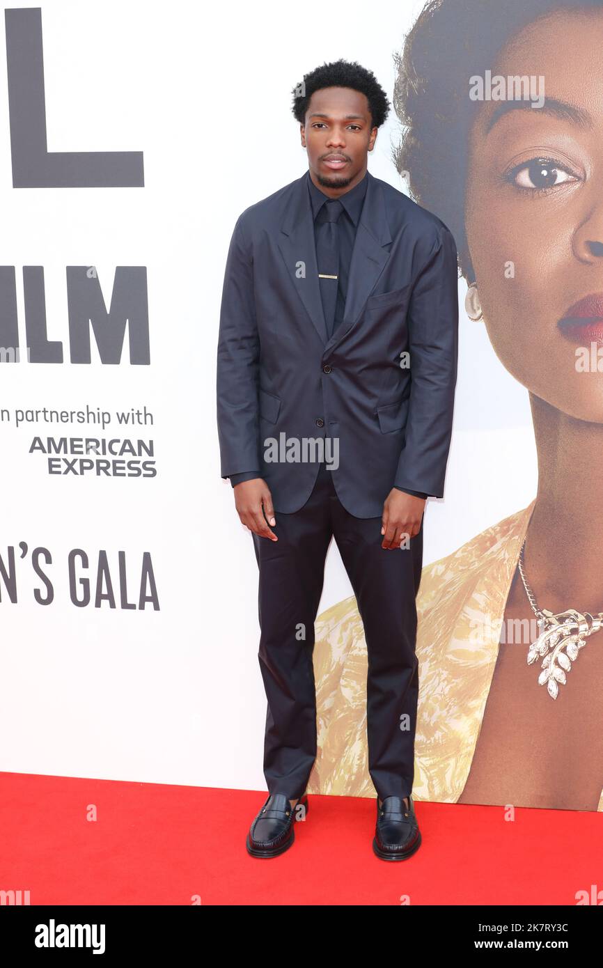 Tosin Cole attends 'Till' premiere, 66th BFI London Film Festival, UK ...