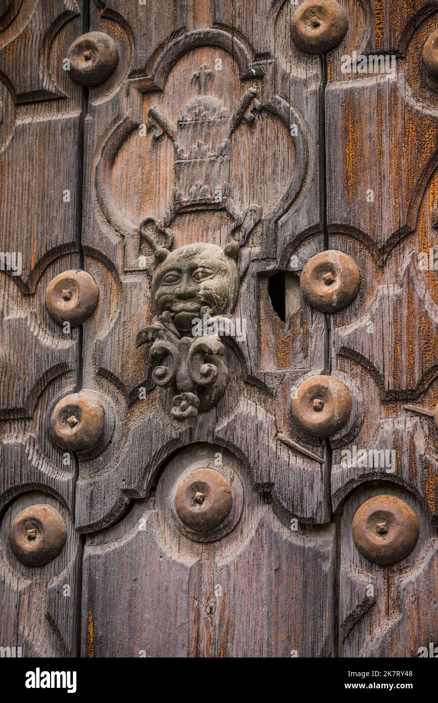 Facade church in village hi-res stock photography and images - Alamy