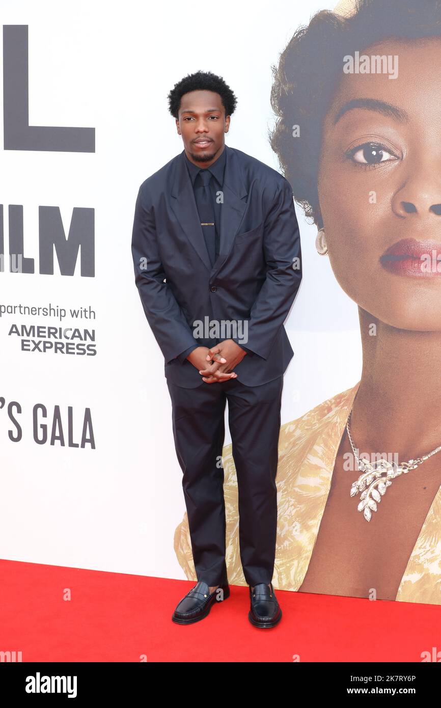 Tosin Cole attends 'Till' premiere, 66th BFI London Film Festival, UK ...