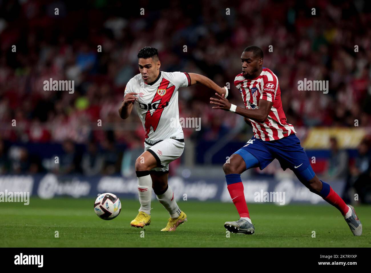 Madrid, Spanien. 18th Oct, 2022. Madrid Spain; 18.10.2022.- Radamel ...