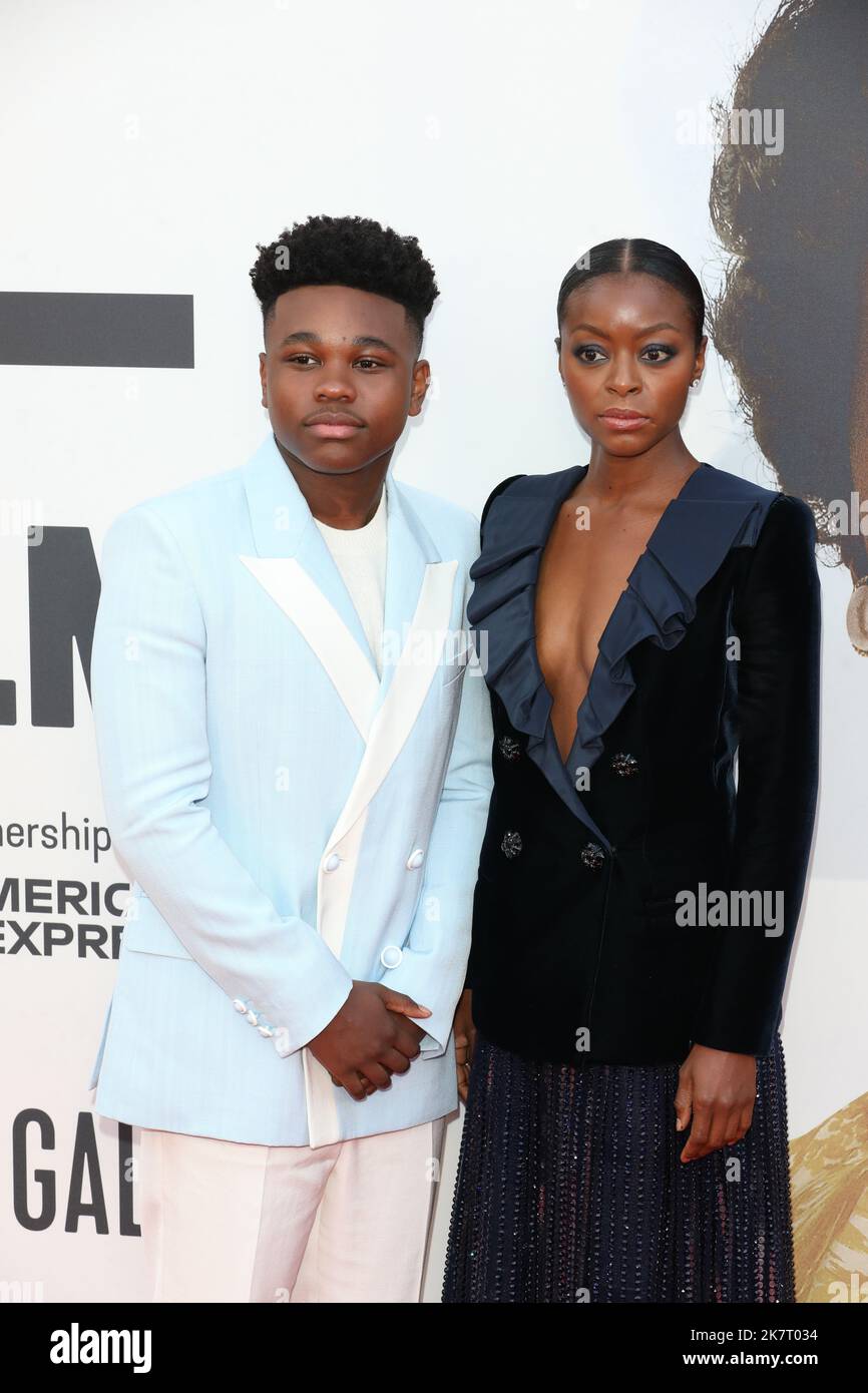 Jalyn Hall and Danielle Deadwyler attend 'Till' premiere, 66th BFI ...