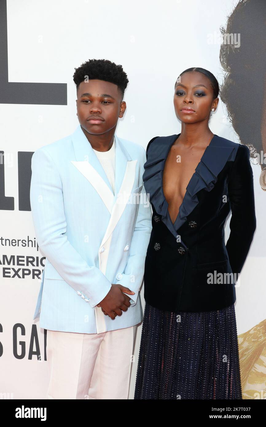 Jalyn Hall and Danielle Deadwyler attend 'Till' premiere, 66th BFI ...