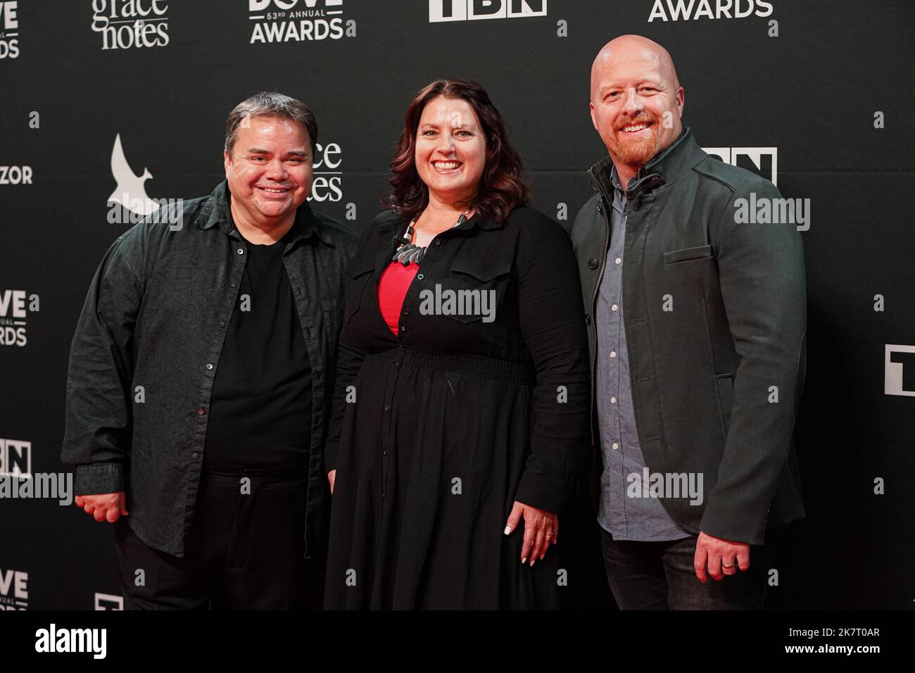 Nashville, Tennessee, USA, October 18, 2022. Group Selah on the Red ...
