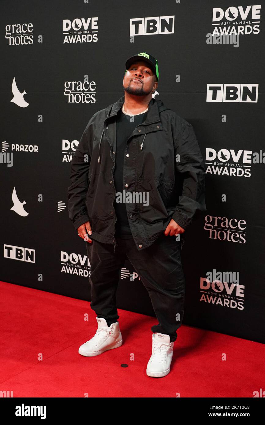 Nashville, Tennessee, USA, October 18, 2022. T-Ran on the Red Carpet ...