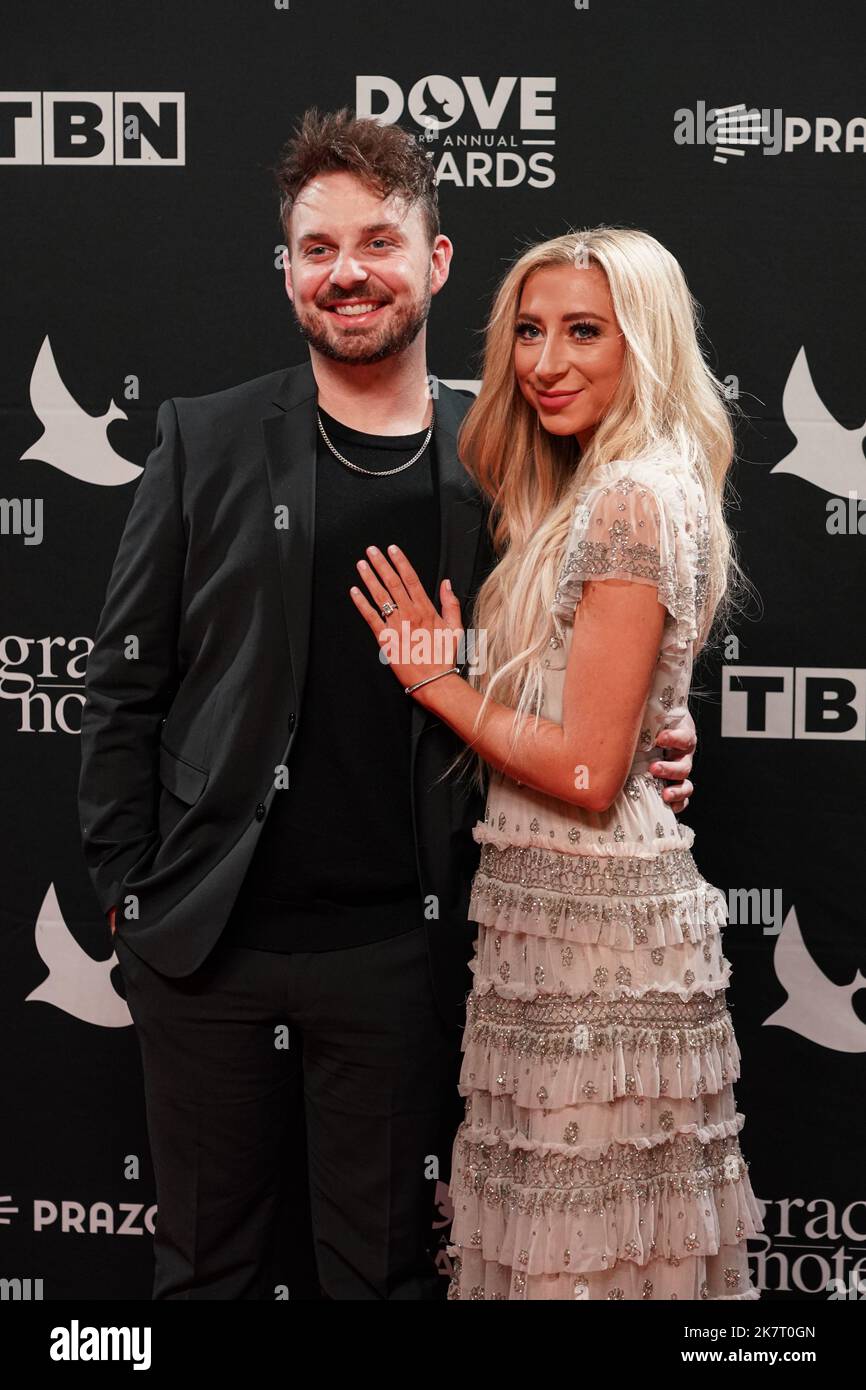 Nashville, Tennessee, USA, October 18, 2022. Matt Mcvaney on the Red ...